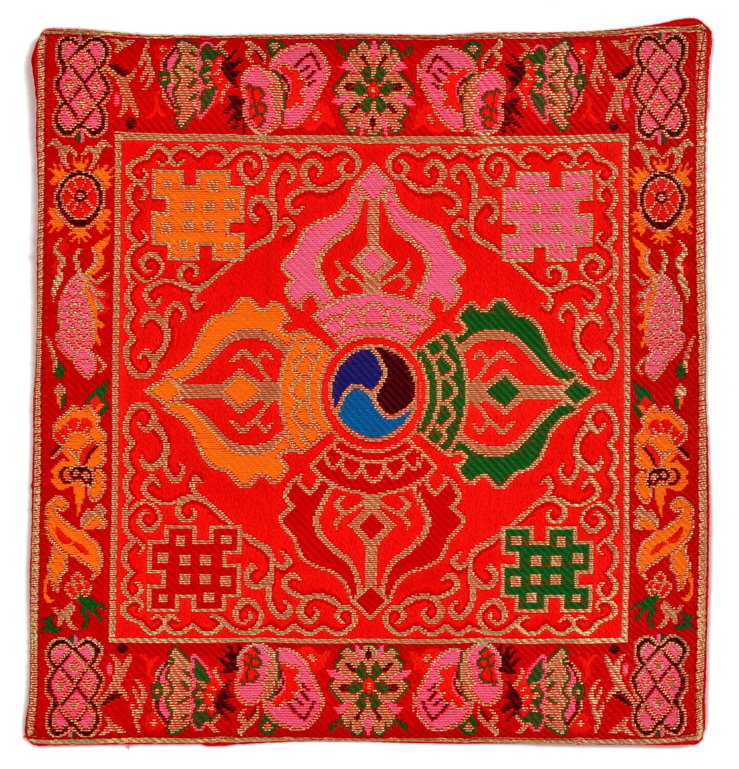 Altar Puja Table Cloth - 19 cm x 19 cm