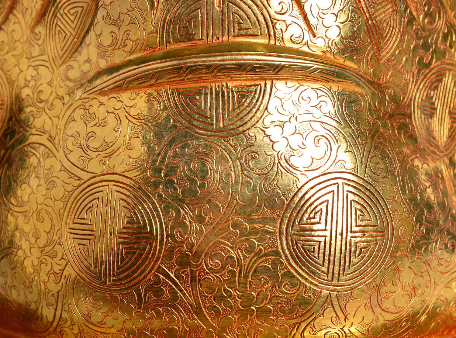 Marpa Buddha Replika Statue vollfeuervergoldet 25 cm Nepal kaufen