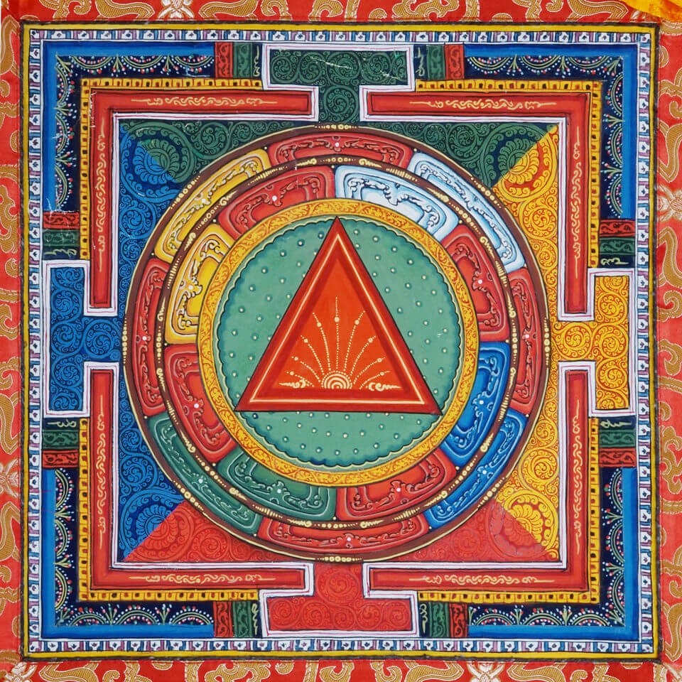 Thangka Yantra Tara III 66 x 83 cm - Yantras - Thangka