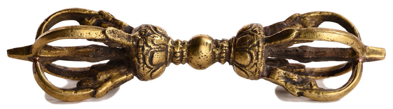 Dorje, Vajra, 15,5 cm Brass