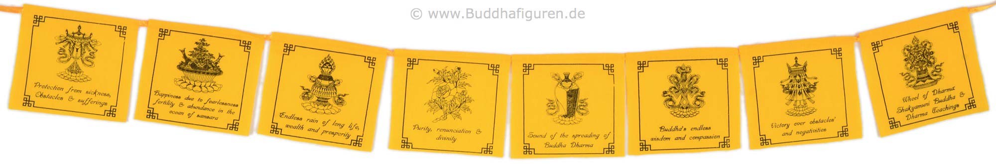 Prayer flag thin cotton