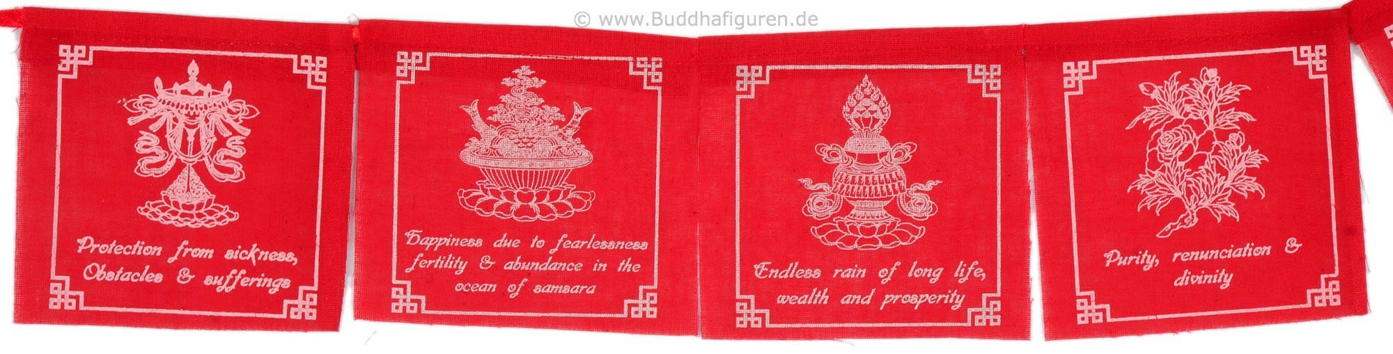 Prayer flag thin cotton