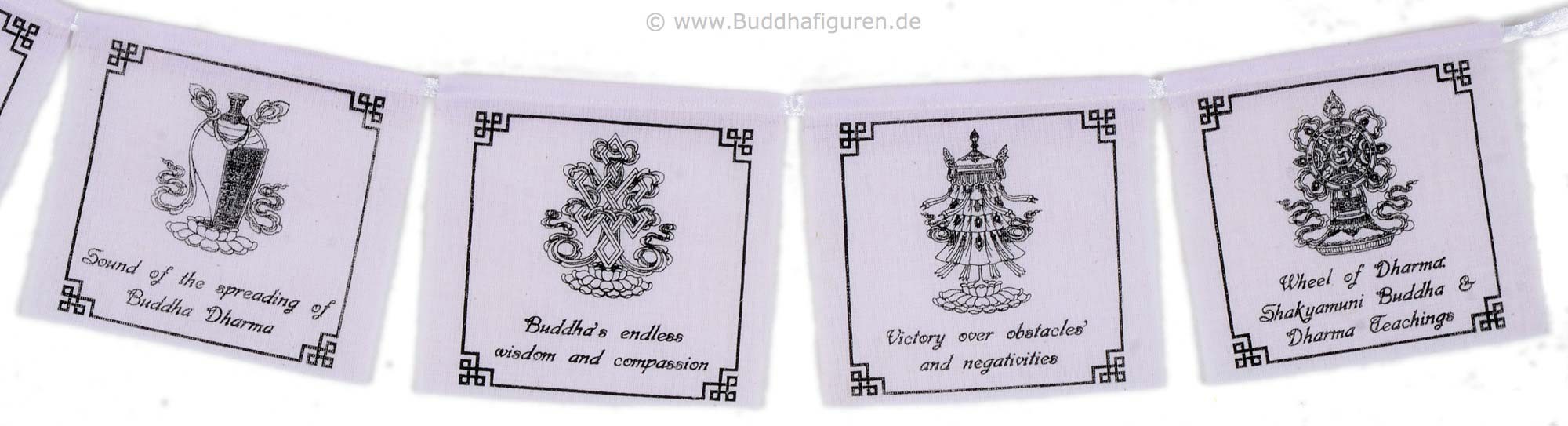 Prayer flag thin cotton