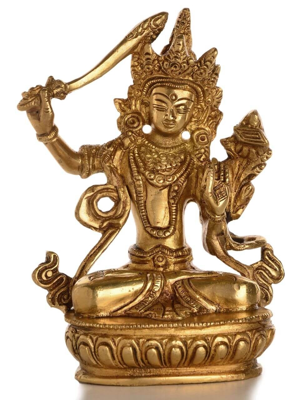 Tibetan buddhist and hindu statues Manjushri , Statues