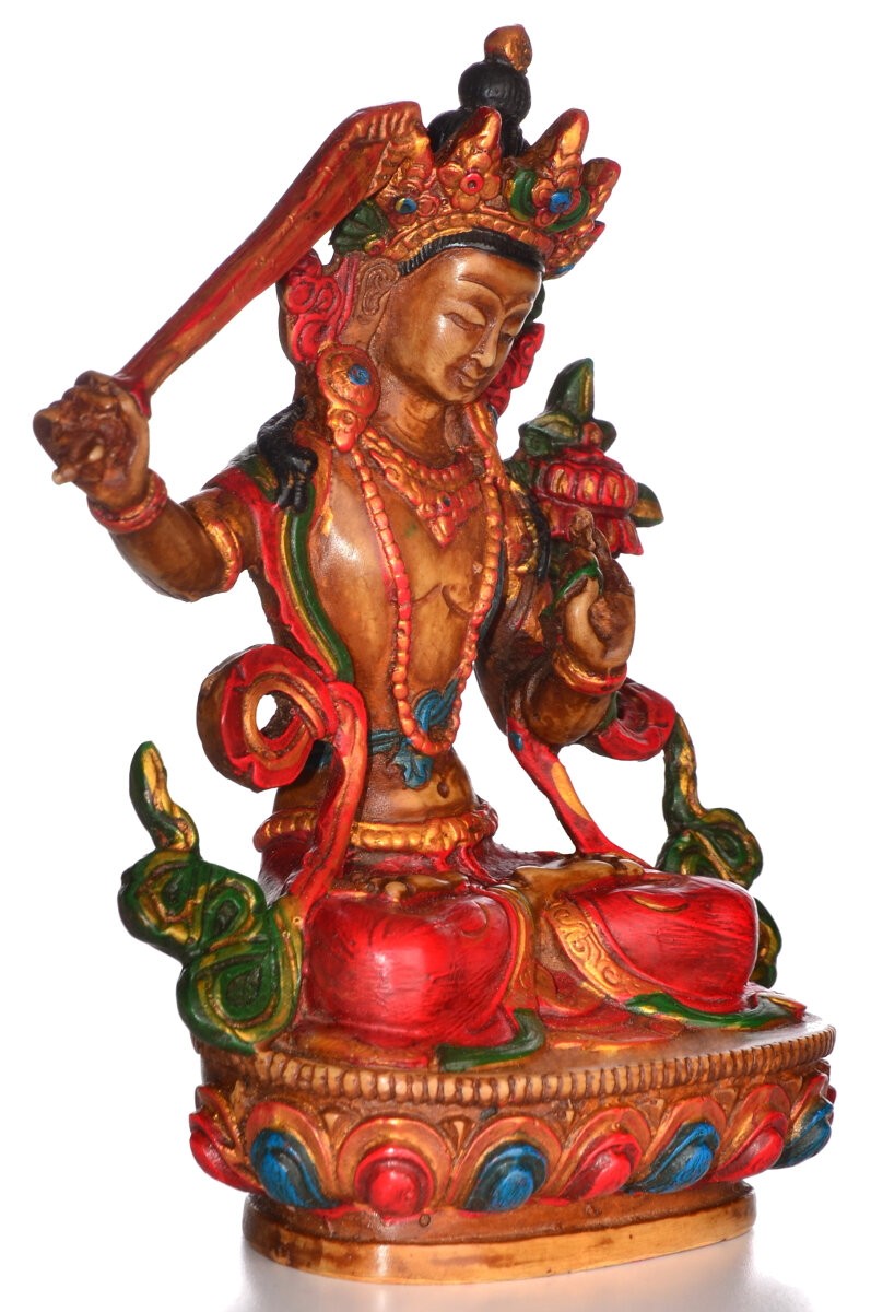Tibetan buddhist and hindu statues Manjushri , Statues