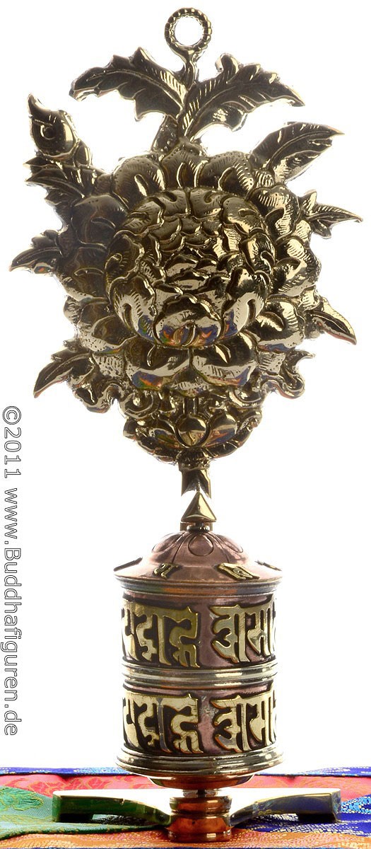 Table Prayer wheel Ashta Mangala - Ashtamangala - Tashi Tagey