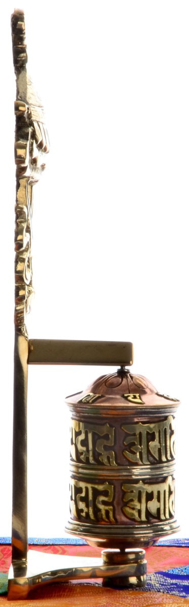 Table Prayer wheel Ashta Mangala - Ashtamangala - Tashi Tagey