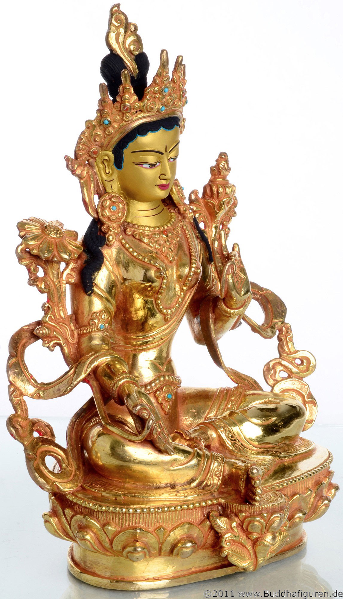 Tibetan buddhist and hindu statues Green Tara , Statuen