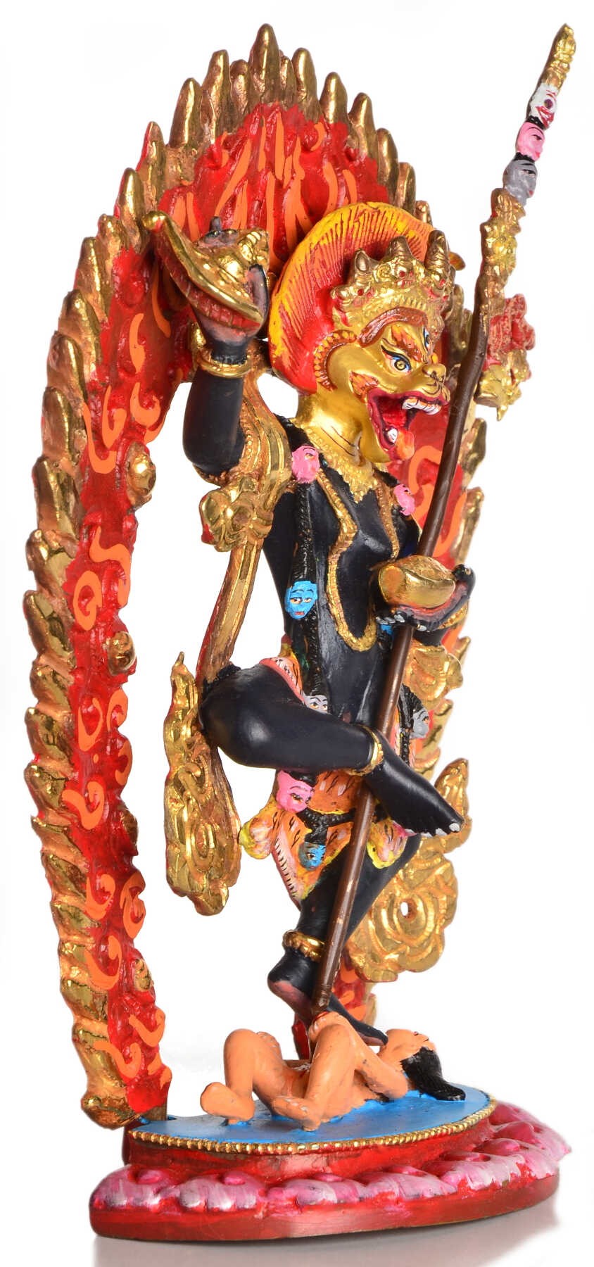 Tibetan buddhist and hindu statues Simhamukha ca. 15,5 cm ...