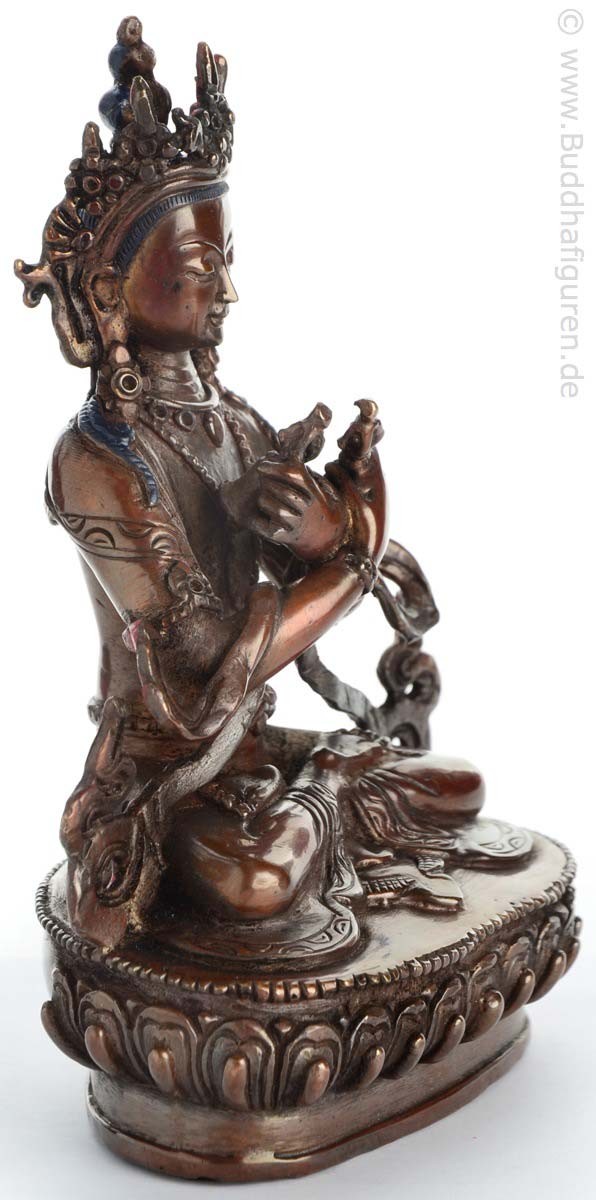 Tibetan buddhist and hindu statues Vajradhara approx. 20,5 cm partly ...