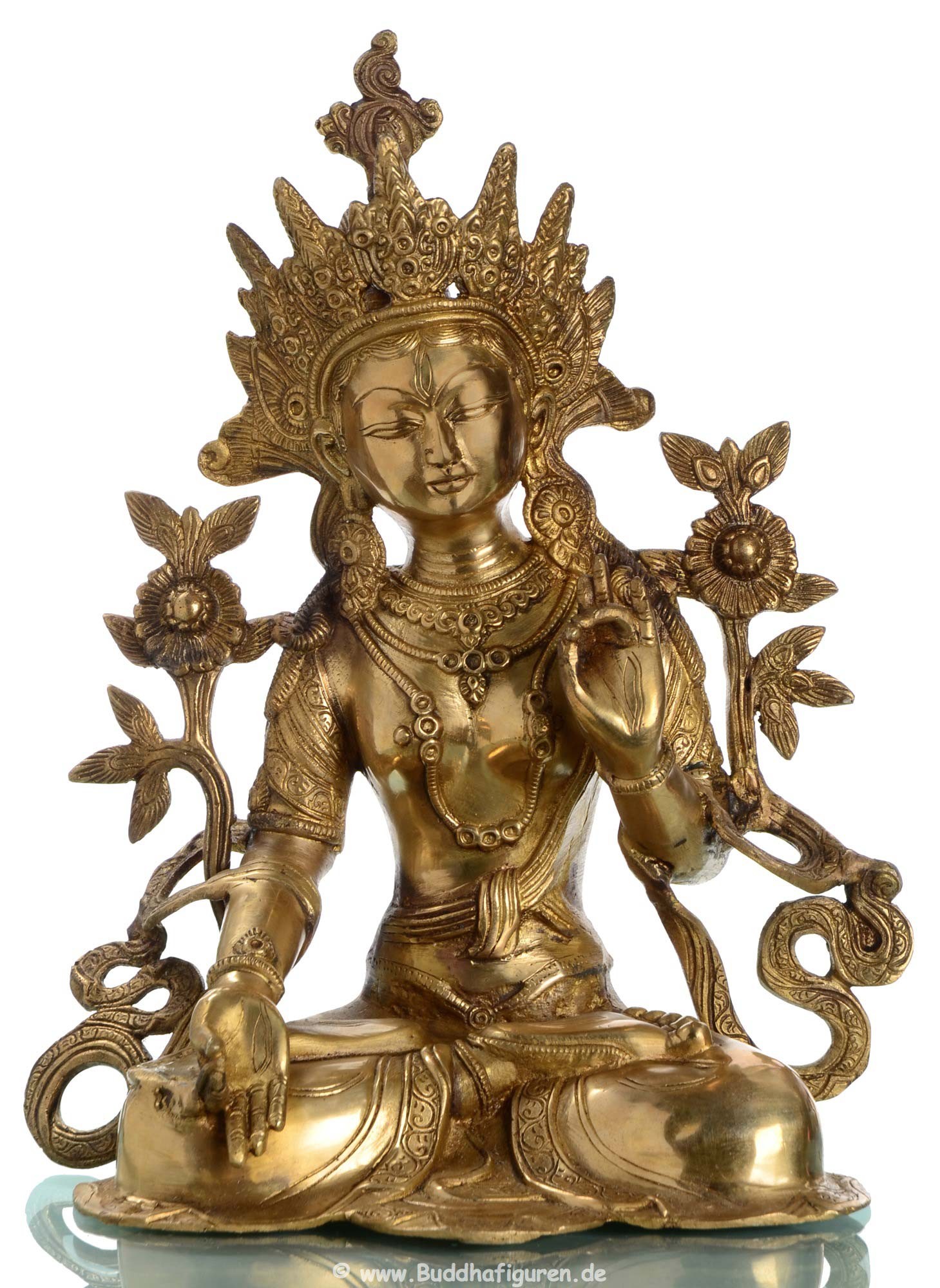 Tibetan buddhist and hindu statues