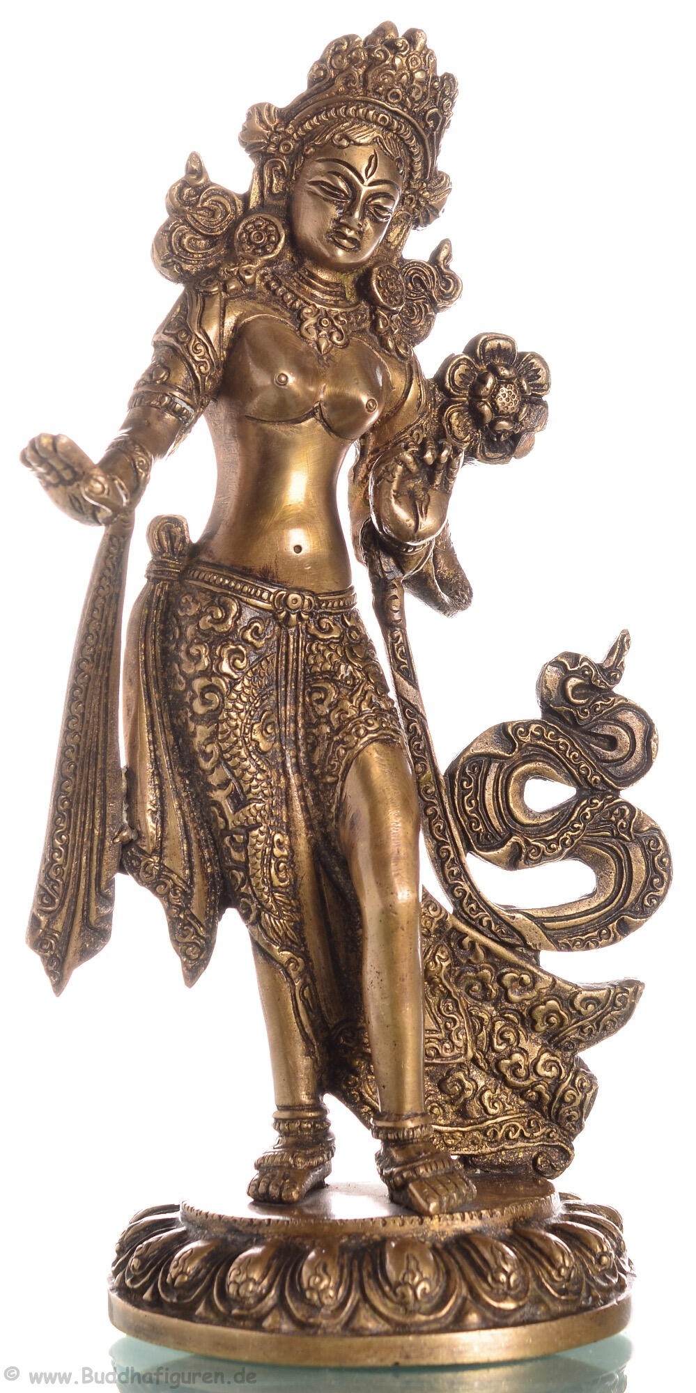 Tibetan buddhist and hindu statues