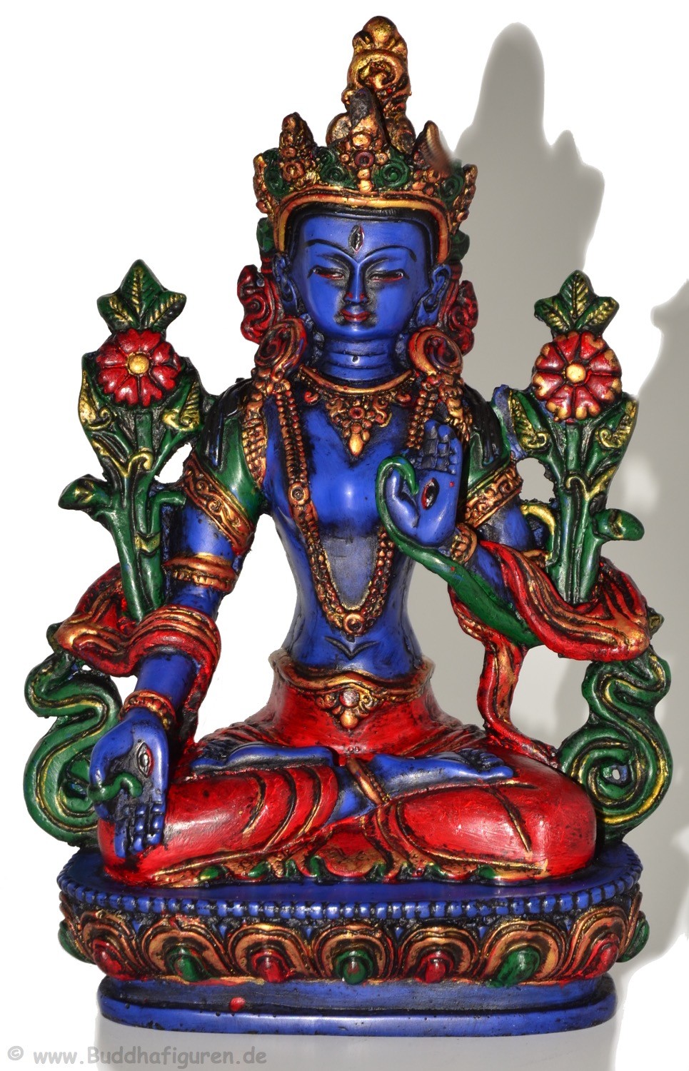 Tibetan buddhist and hindu statues